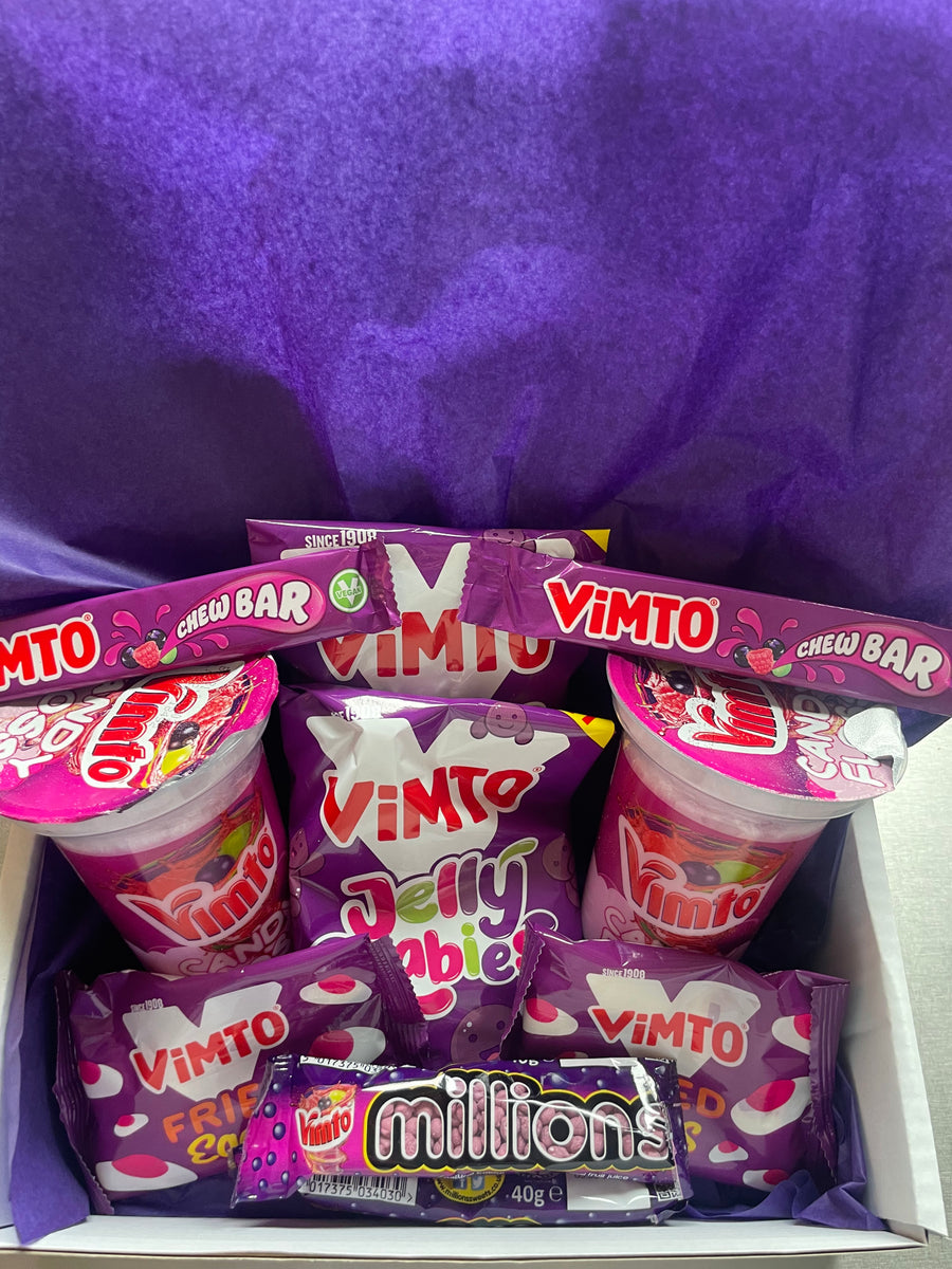 Vimto Themed Sweet Hamper – Unicorn Sweet Boxes