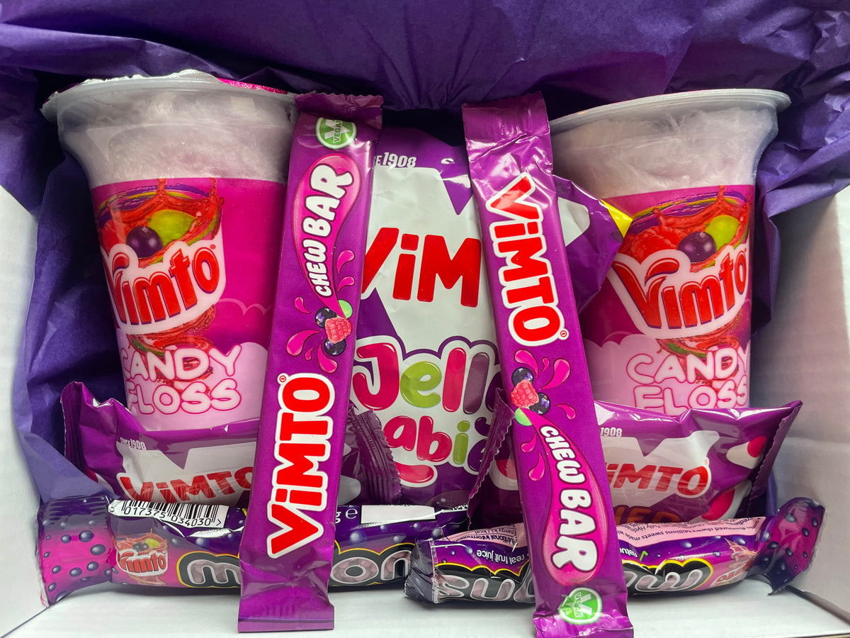 Vimto Themed Sweet Hamper – Unicorn Sweet Boxes
