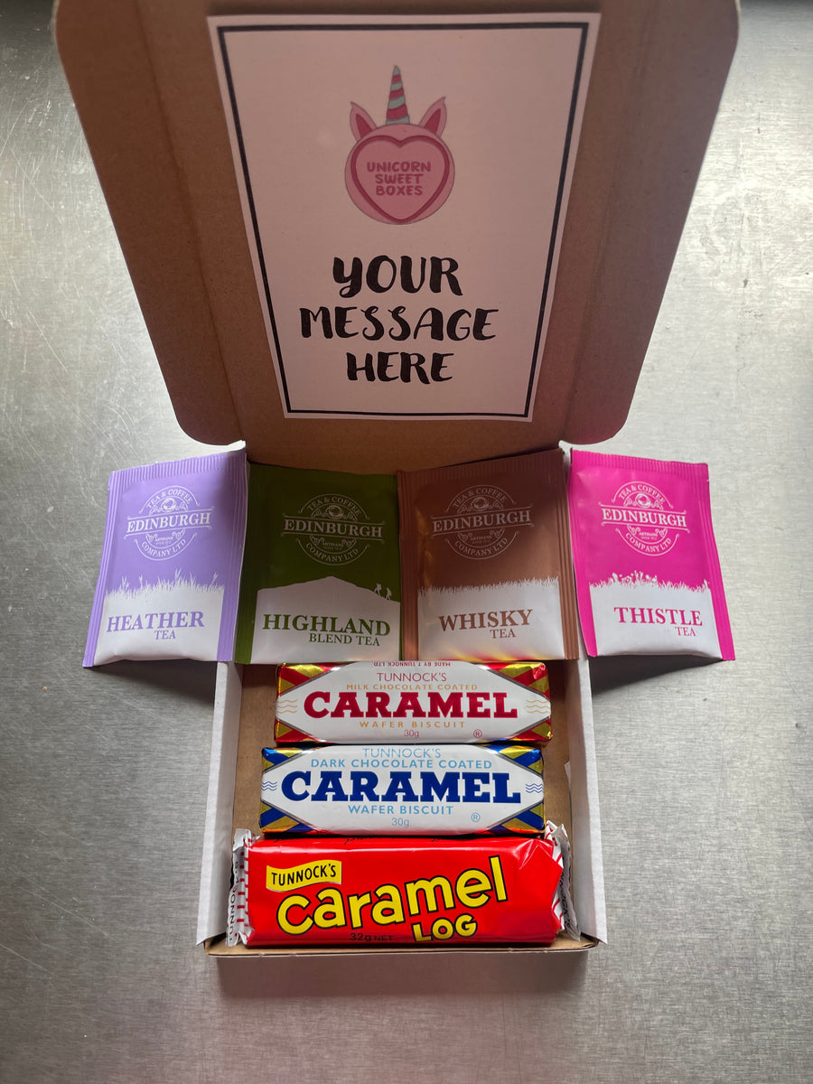 Mini Scottish Sweet Treat Quirky Chocolate Letterbox Hamper – Unicorn ...