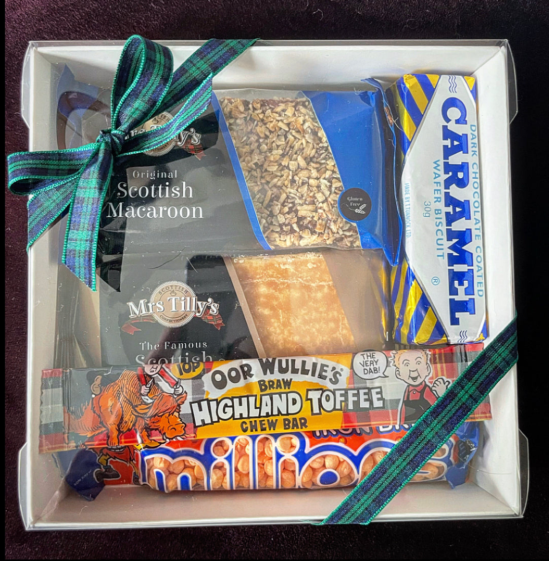 Small Scottish Sweet Treat Hamper – Unicorn Sweet Boxes